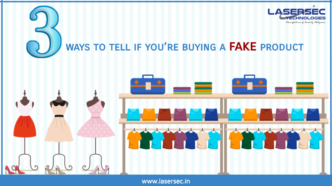 3 ways to tell if you’re buying a Fake Product